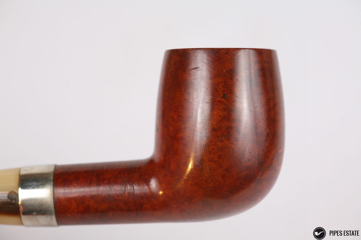 pipes-estate.com : rare pipe racine de bruyère garantie horn stem with ...